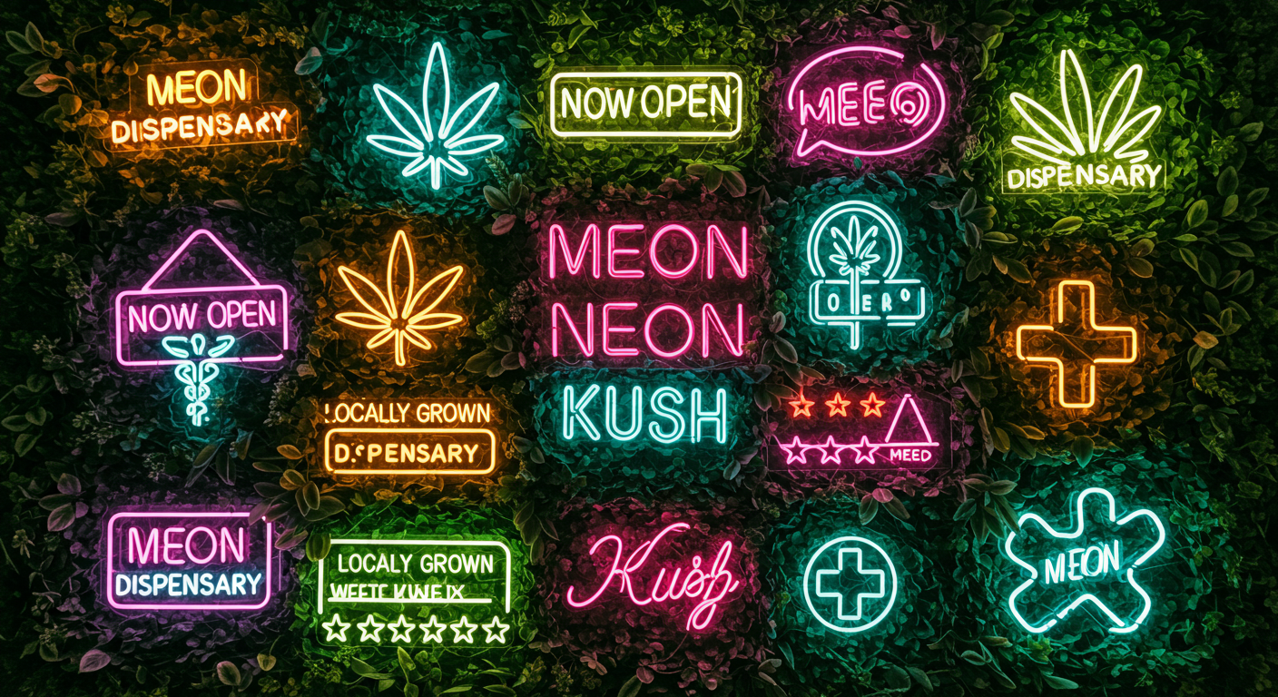 Weed Dispensary Signs – MEON NEON