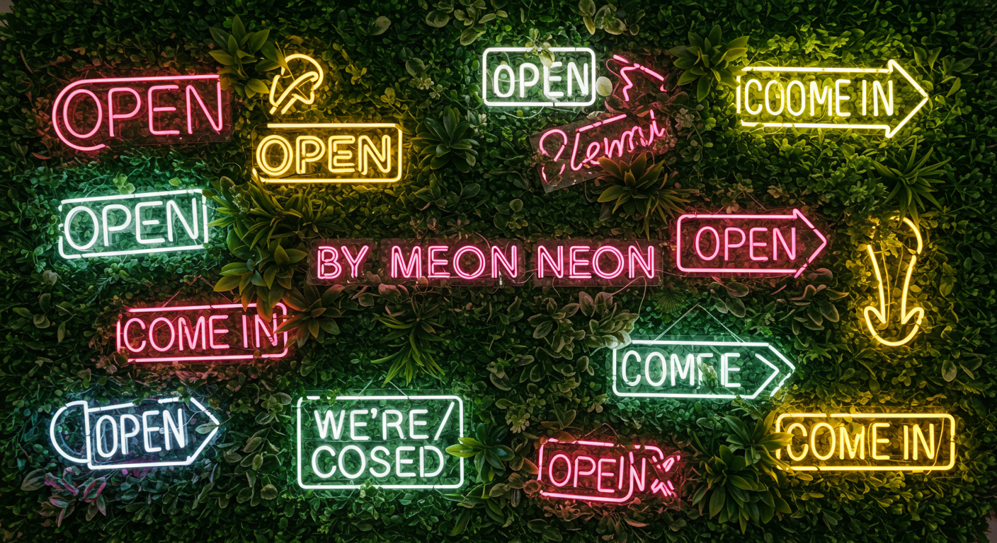 OPEN Signs – MEON NEON