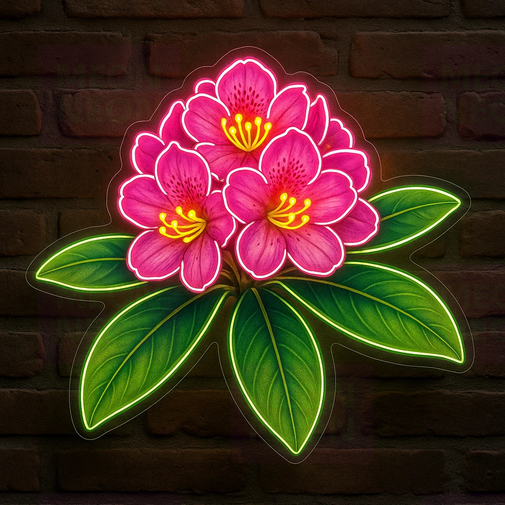 Wildflower State LED Neon Sign – MEON NEON