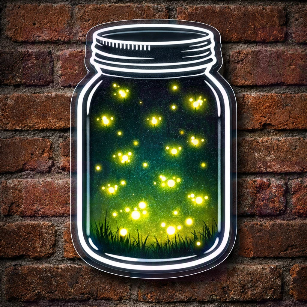 Firefly Jar Summer LED Neon Sign – MEON NEON