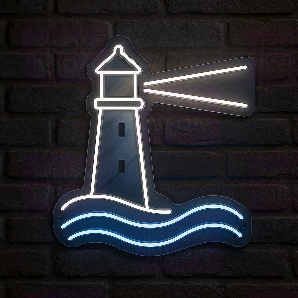 Coastal CT Lighthouse LED Neon Sign – MEON NEON