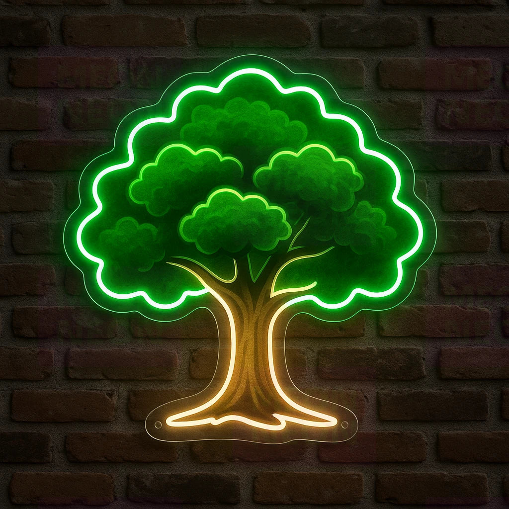 Charter Oak CT LED Neon Sign – MEON NEON