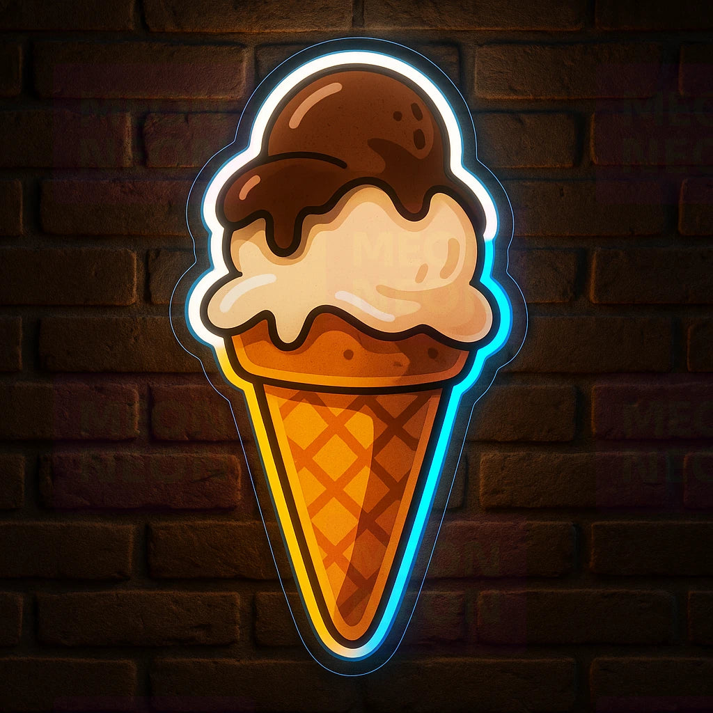 Ben & Jerry's Ice Cream LED Neon Sign – MEON NEON