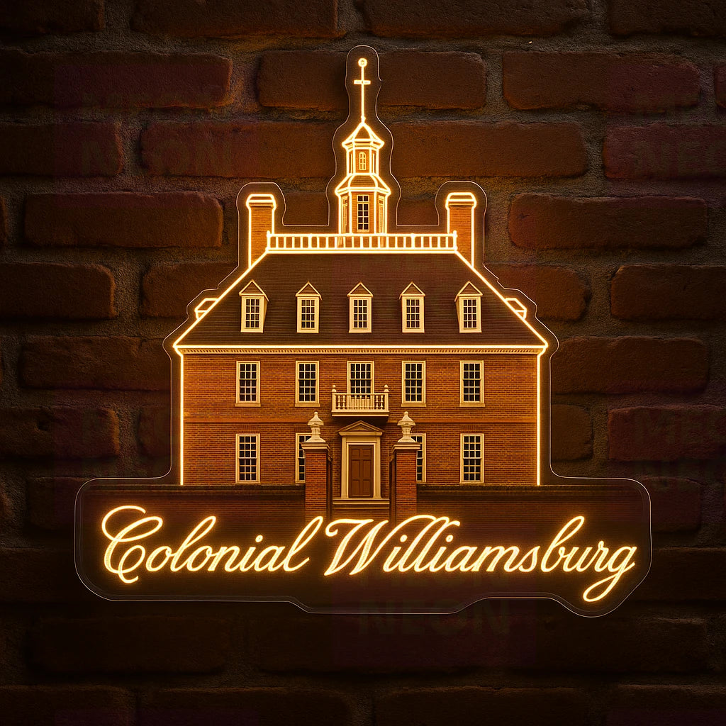 Colonial Williamsburg LED Neon Sign – MEON NEON