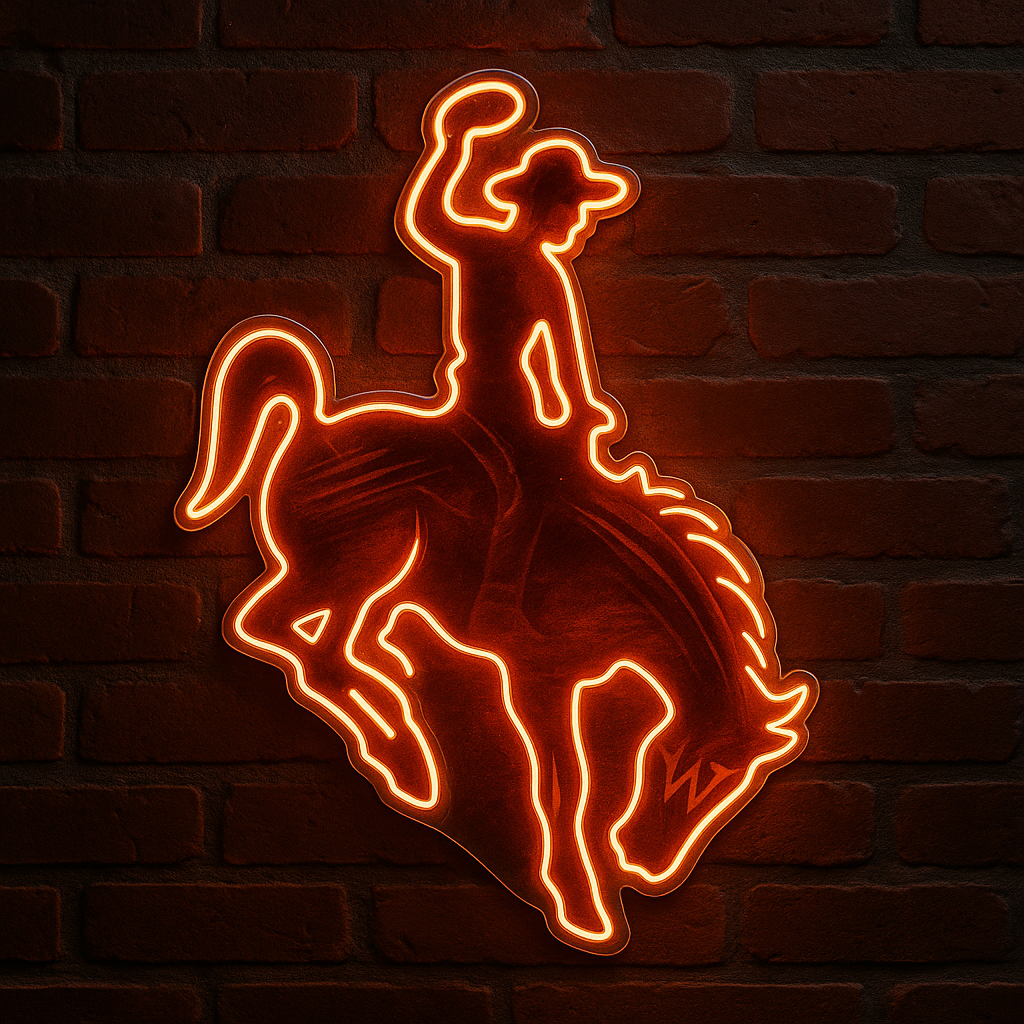Rodeo Cowboy Bucking LED Neon Sign – MEON NEON